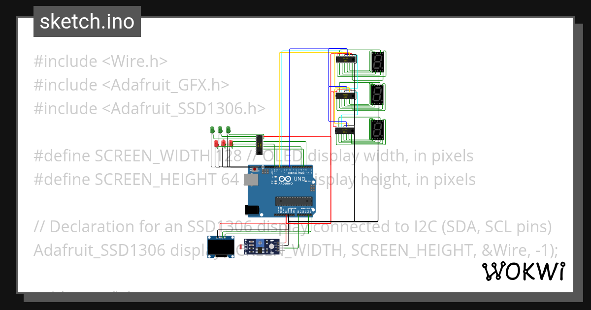 deneme - Wokwi ESP32, STM32, Arduino Simulator