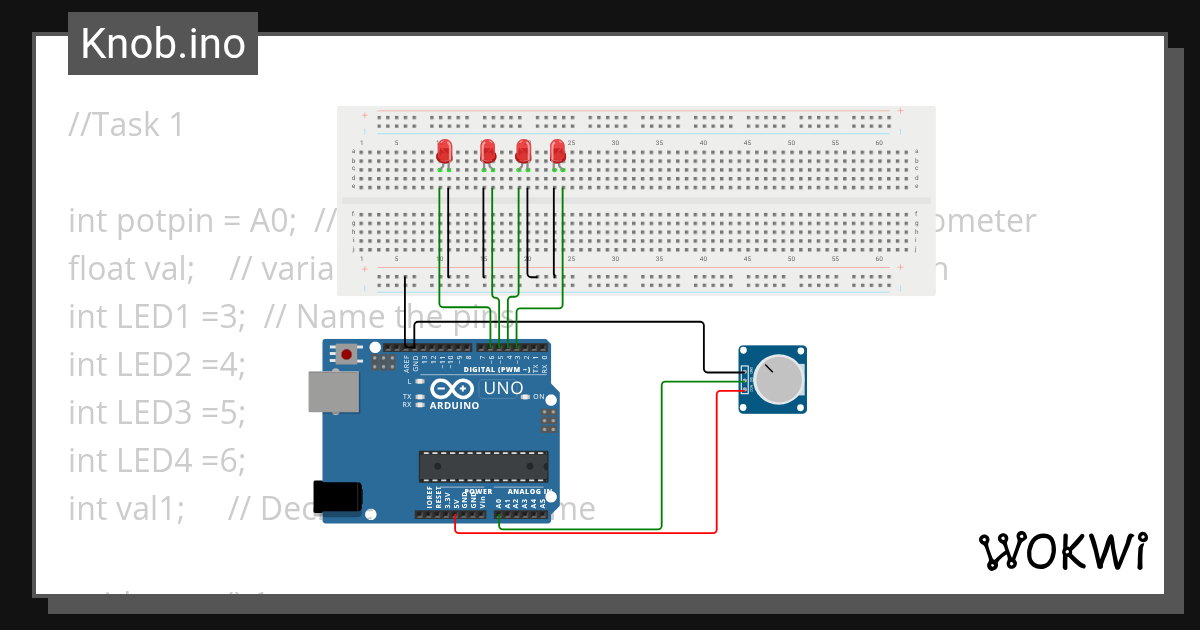 Task 1 with comment - Wokwi ESP32, STM32, Arduino Simulator