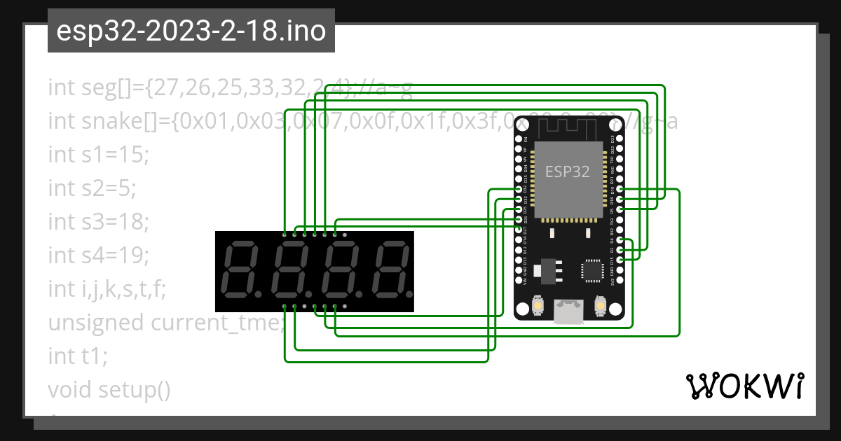 esp32-2023-4-10.ino Copy - Wokwi ESP32, STM32, Arduino Simulator