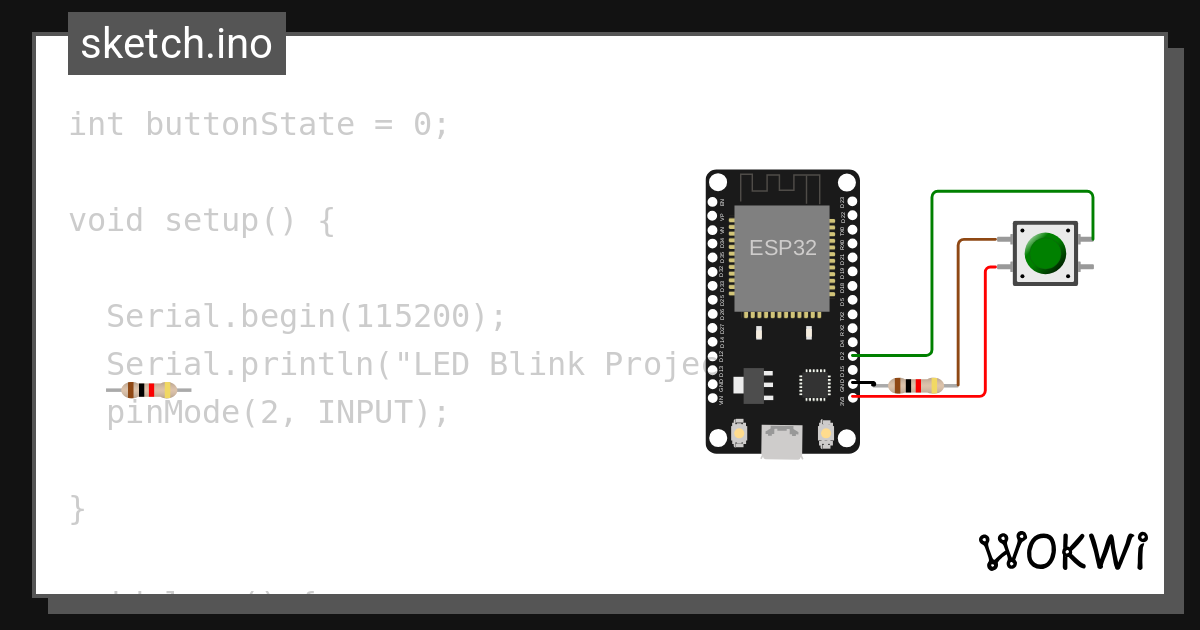 Push Button 1 Copy Copy Wokwi Esp32 Stm32 Arduino Simulator 3543