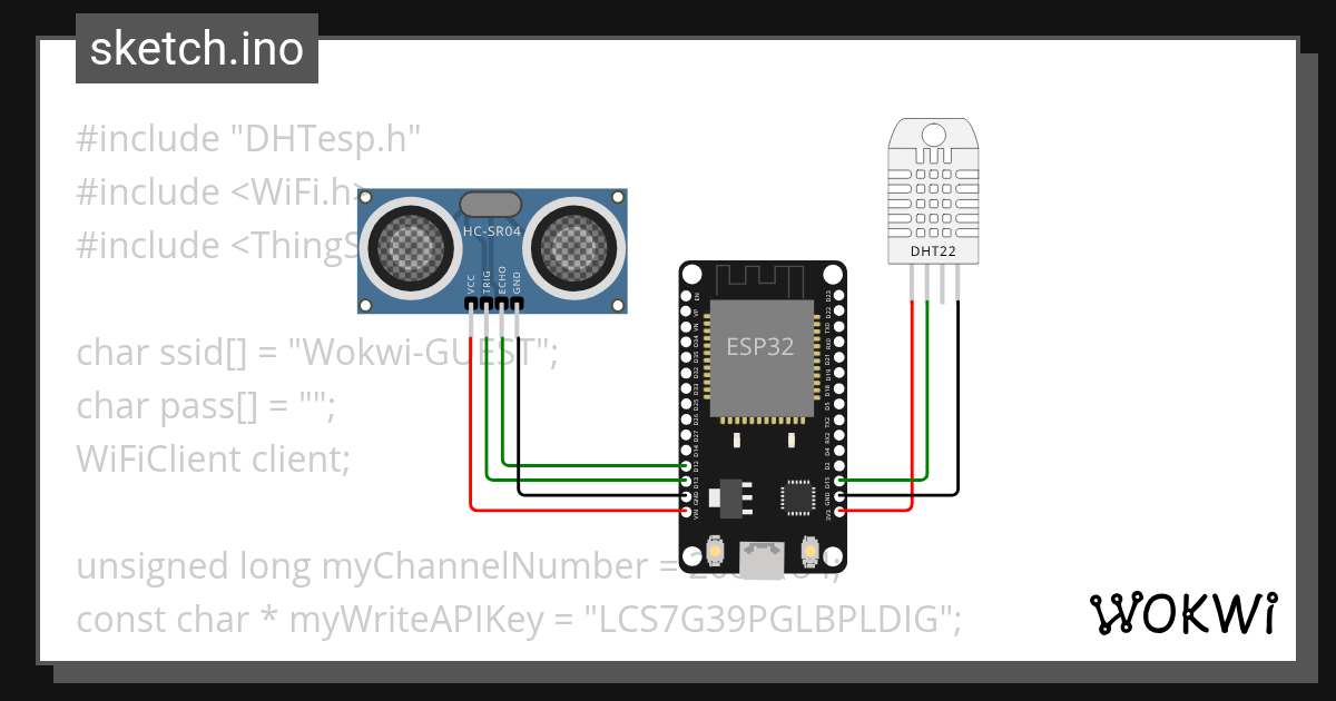 Anandprasad Ultrasonic And Dht Copy Wokwi Esp32 Stm32 Arduino Simulator