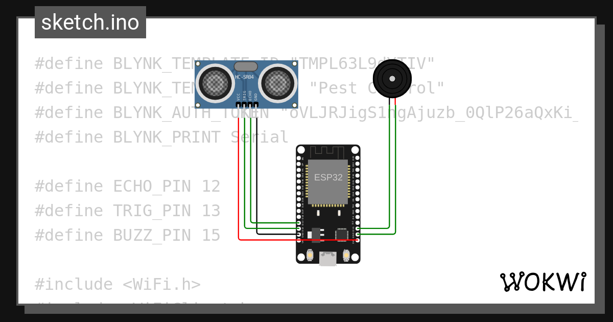 Pest Control Wokwi Esp32 Stm32 Arduino Simulator