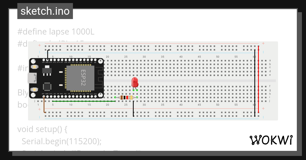 Demo1 Timer Wokwi Esp32 Stm32 Arduino Simulator 3324