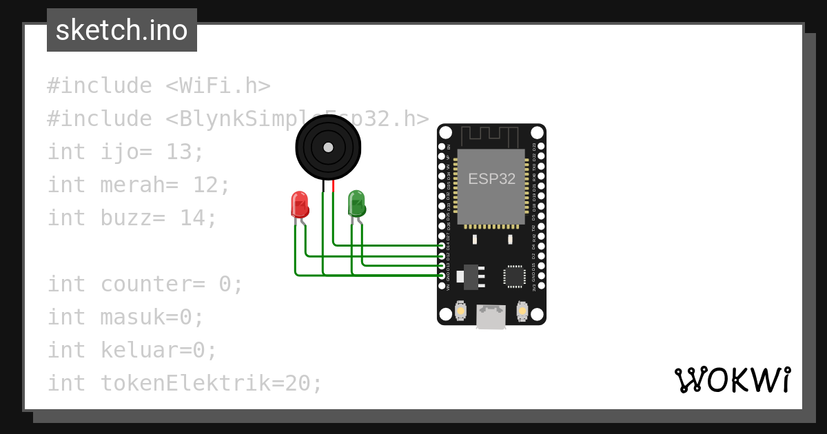 Latihan 8 Wokwi Esp32 Stm32 Arduino Simulator 7427
