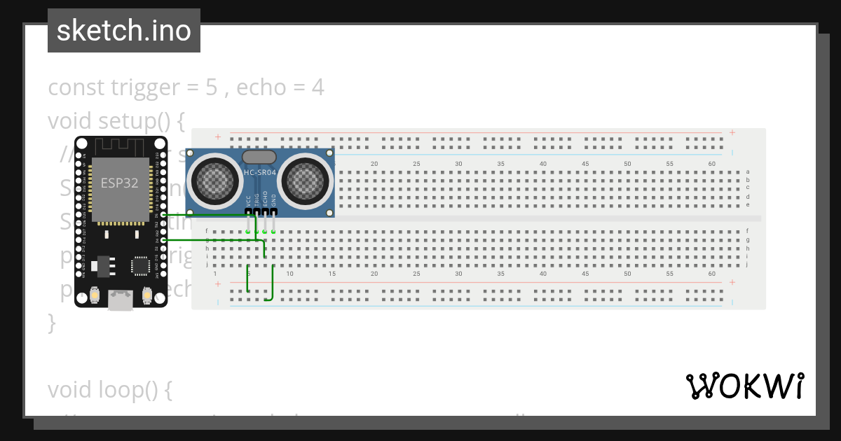 ultra - Wokwi ESP32, STM32, Arduino Simulator