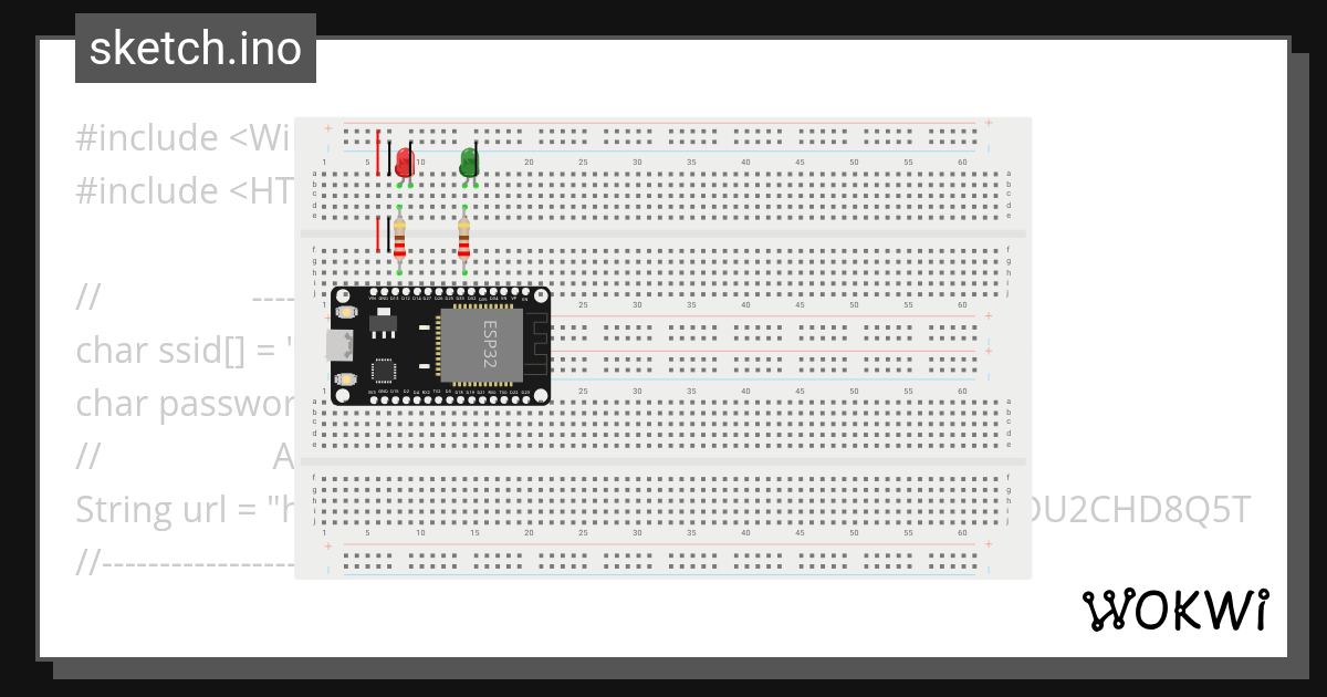 Thingspeak 實作 :同時上傳多筆資料 Wokwi Esp32 Stm32 Arduino Simulator