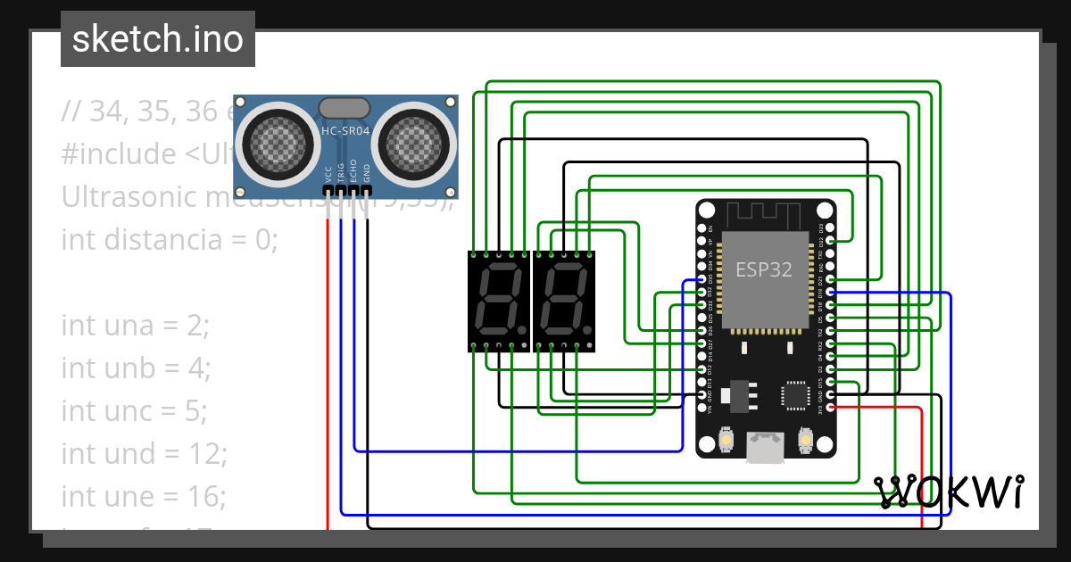 eu sou bom - Wokwi ESP32, STM32, Arduino Simulator