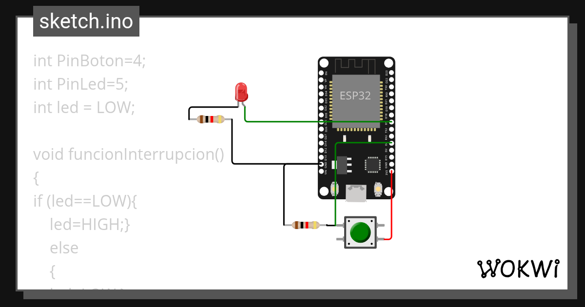 Practica 4 2 - Wokwi ESP32, STM32, Arduino Simulator Practica 4 2 - Wokwi ESP32, STM32, Arduino Simulator