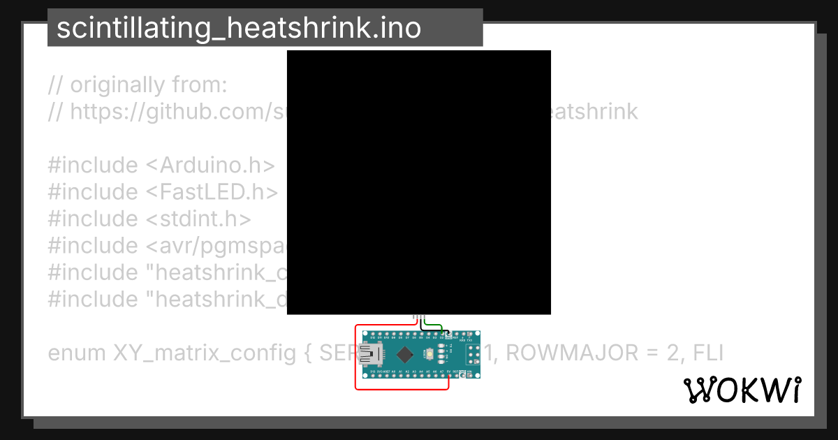 Painel LED RGB - Wokwi ESP32, STM32, Arduino Simulator