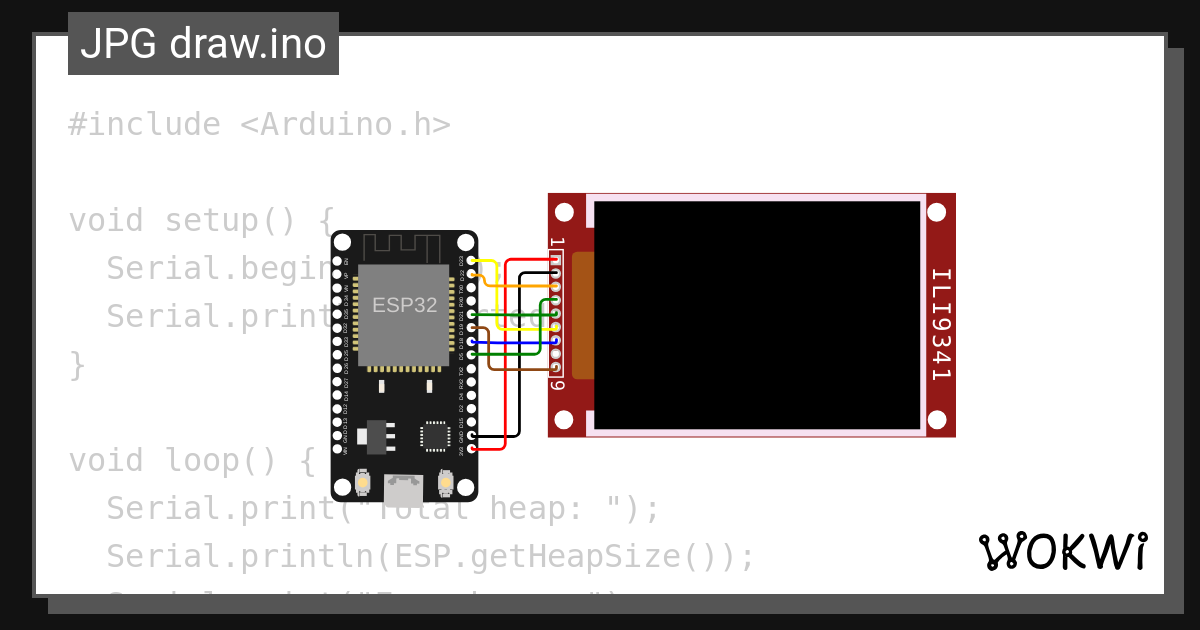 Tftespi Wokwi Esp32 Stm32 Arduino Simulator