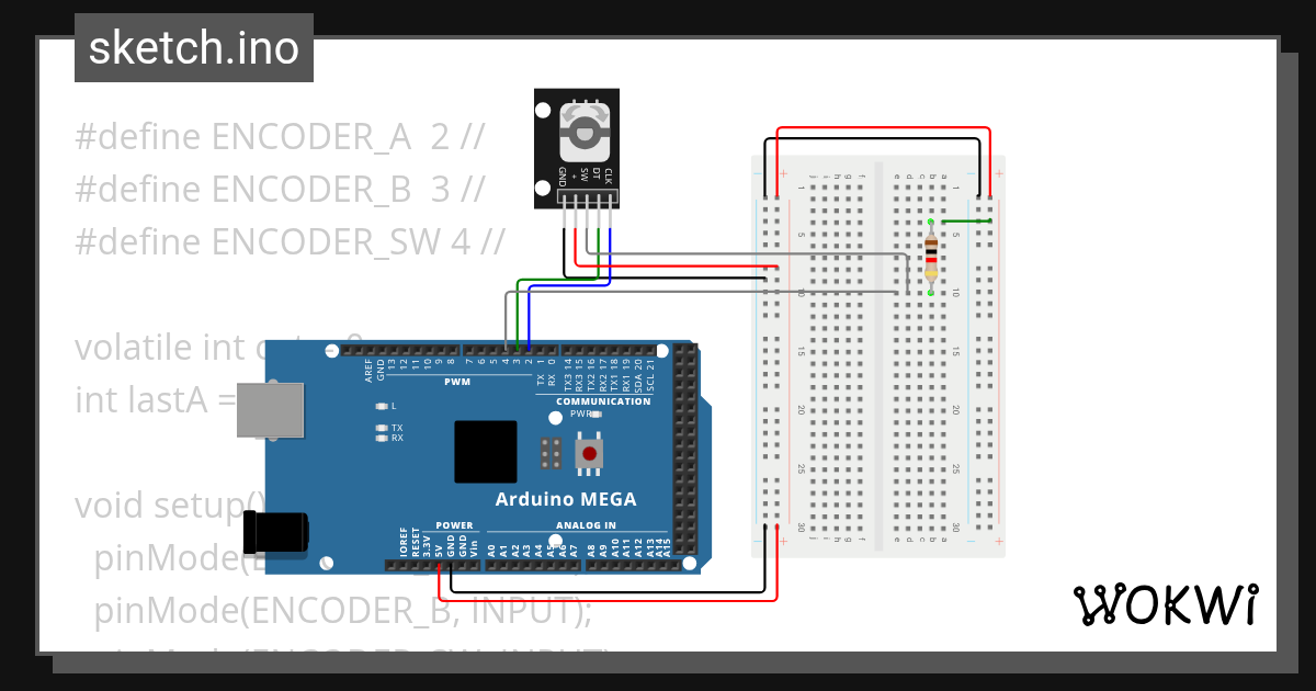 encoder-01 - Wokwi ESP32, STM32, Arduino Simulator