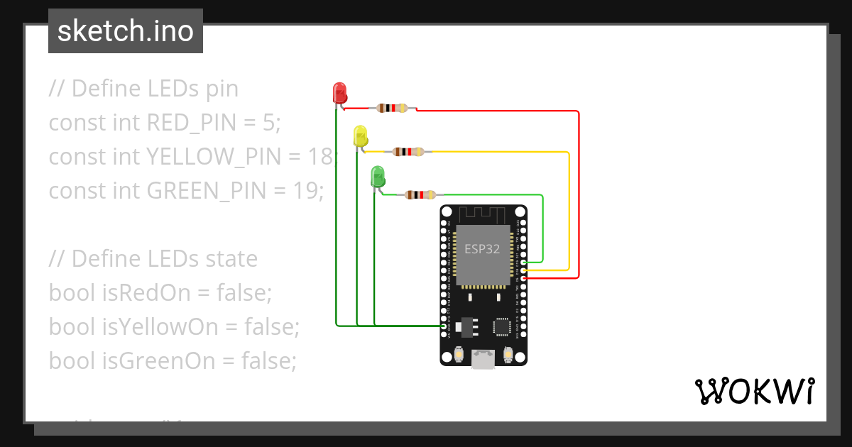 Job Sheet 1 Simulation 3 Copy - Wokwi ESP32, STM32, Arduino Simulator