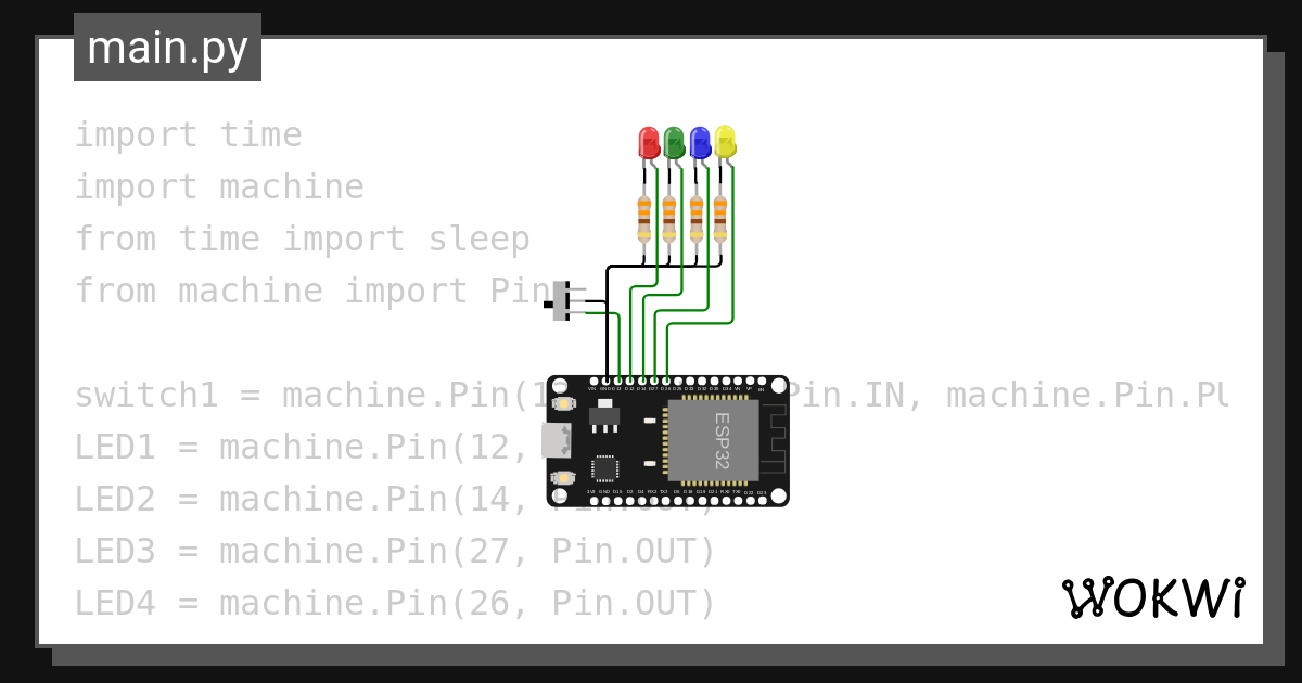 Torrescpe3cmidterm Laboratoryexammicropython Wokwi Esp32 Stm32 Arduino Simulator
