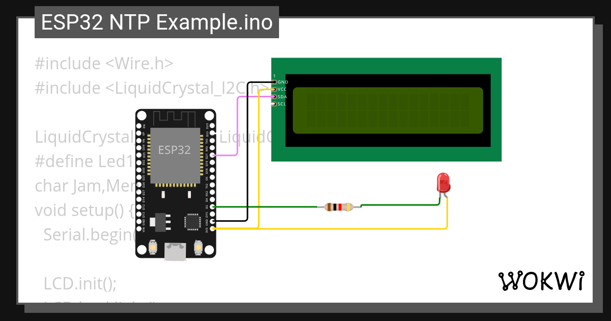 Arya Zidan TL 2B - Wokwi ESP32, STM32, Arduino Simulator