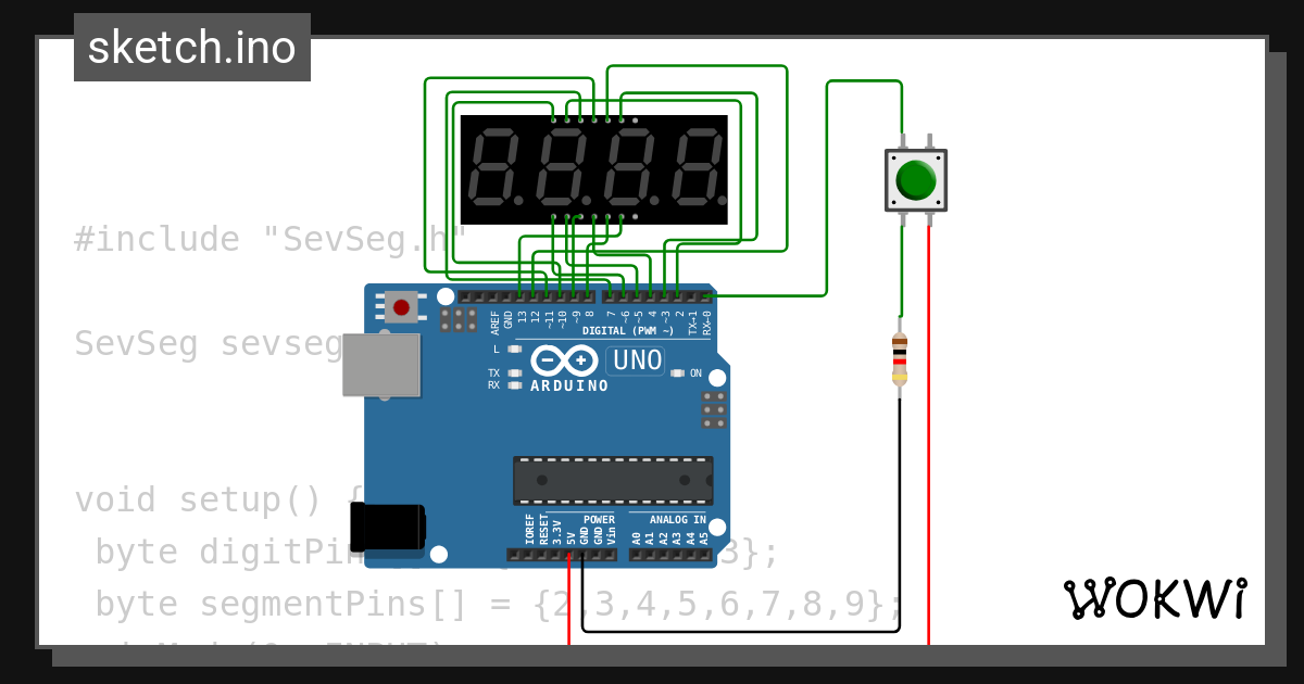 Sevseg Wokwi Esp32 Stm32 Arduino Simulator 4826