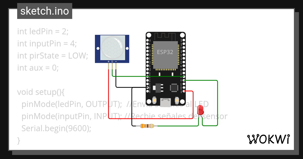Esp32 X Pir Wokwi Esp32 Stm32 Arduino Simulator 3426