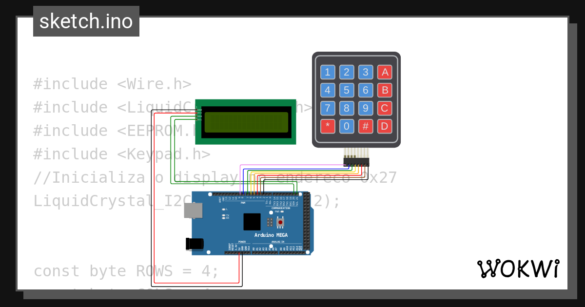 Teste Lcd Wokwi Esp32 Stm32 Arduino Simulator 8551