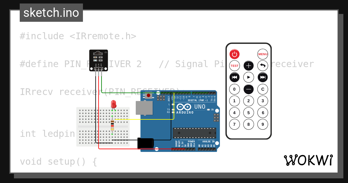 Lampu Led Ir Remote Copy Wokwi Esp32 Stm32 Arduino Simulator 2168