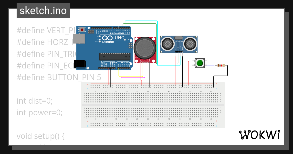 JoyStick - Wokwi ESP32, STM32, Arduino Simulator
