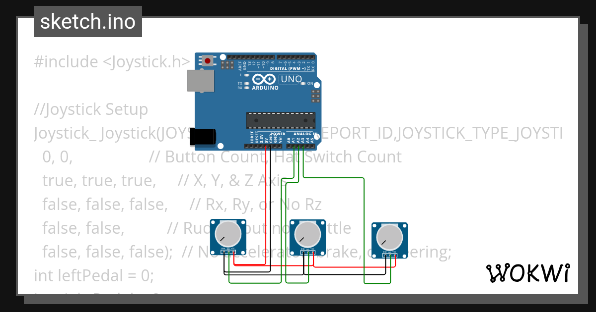 Pedals Wokwi Esp32 Stm32 Arduino Simulator 0811