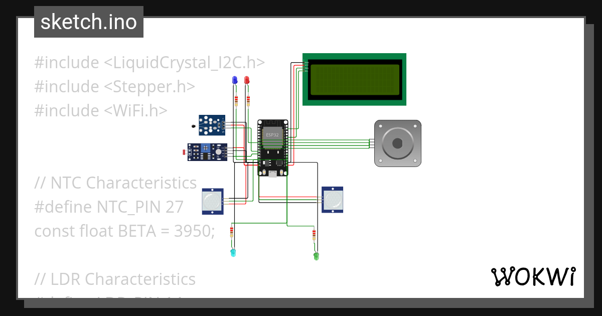 LABWORK 1 - Wokwi ESP32, STM32, Arduino Simulator