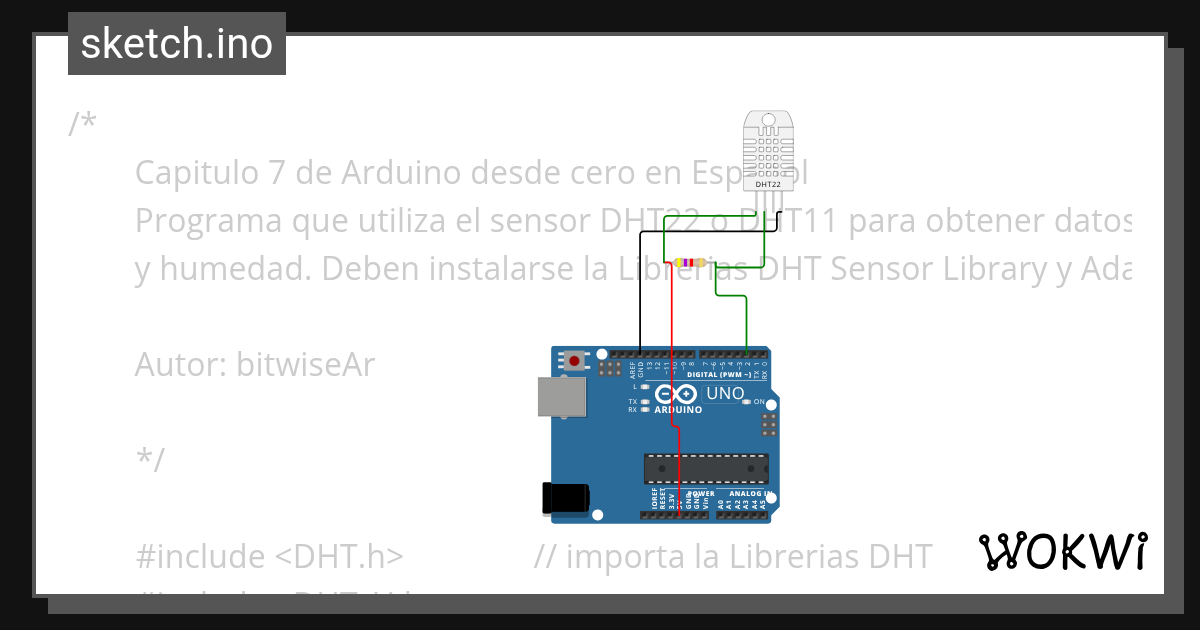 TempSensor2 - Wokwi ESP32, STM32, Arduino Simulator