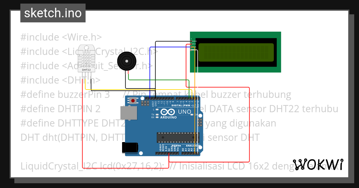 Dht22 Lcd I2c Buzzer 2 Wokwi Esp32 Stm32 Arduino Simulator 3658