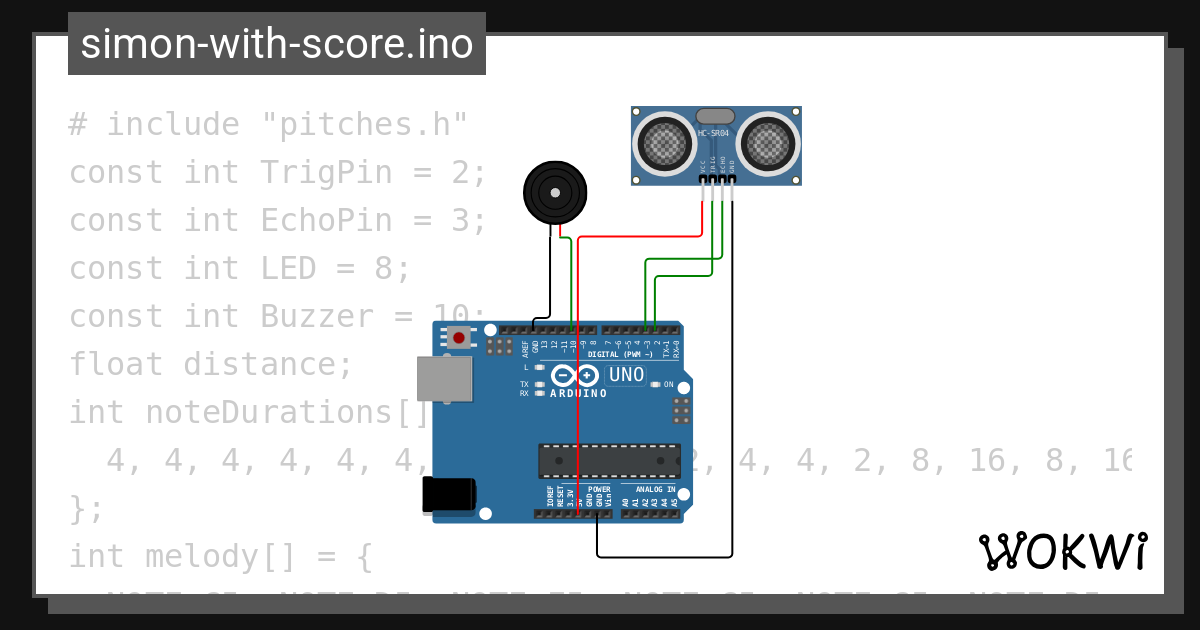 Simon With O Copy Wokwi Esp32 Stm32 Arduino Simulator 4362