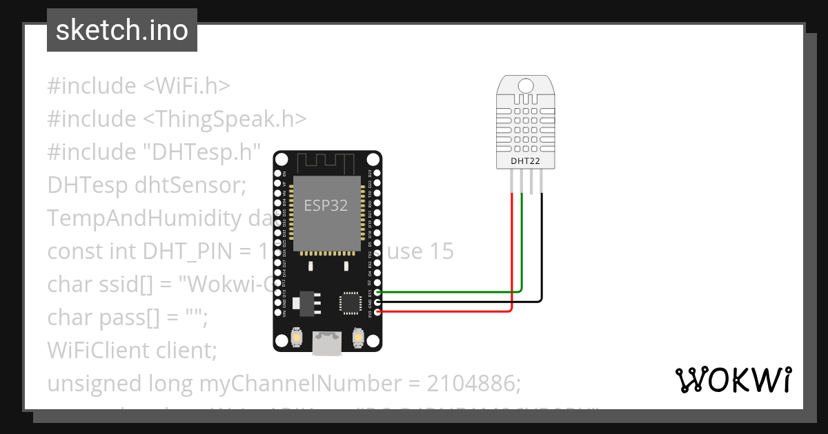Cloud connect - Wokwi ESP32, STM32, Arduino Simulator