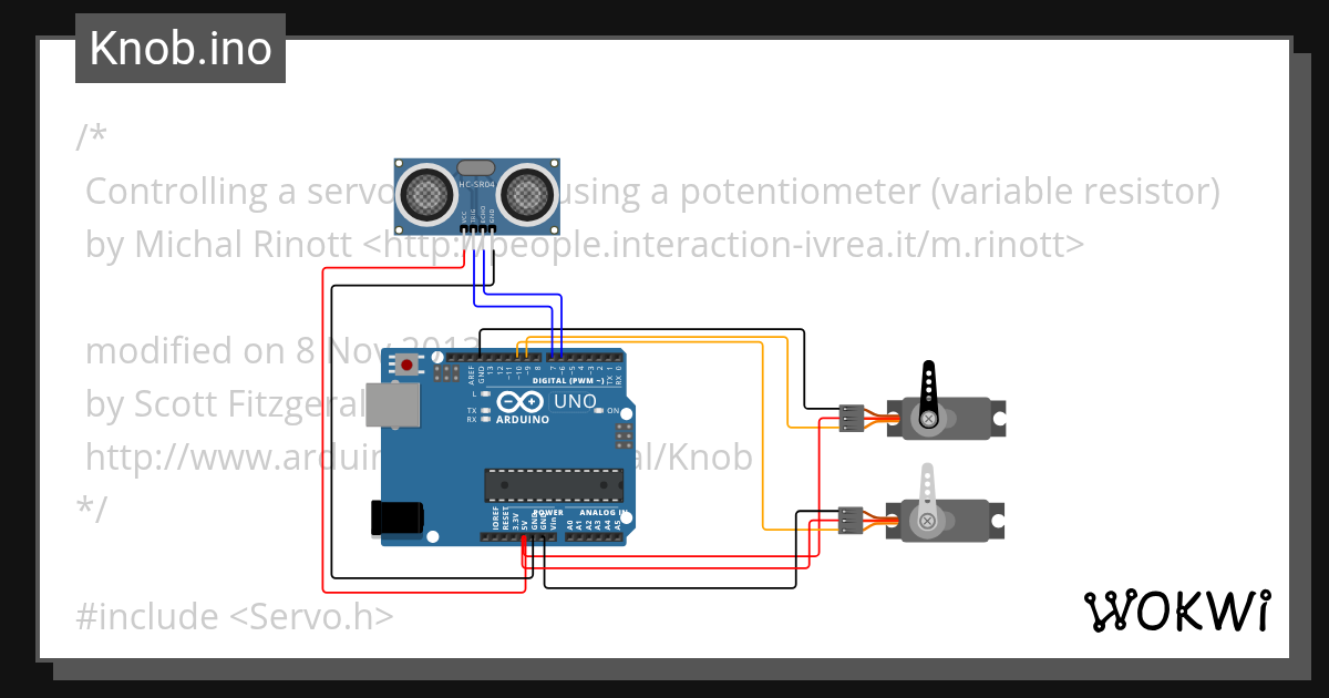 Knob.ino Copy - Wokwi ESP32, STM32, Arduino Simulator