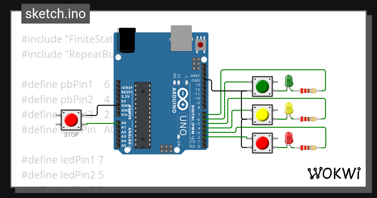 Finite-State - Wokwi ESP32, STM32, Arduino Simulator