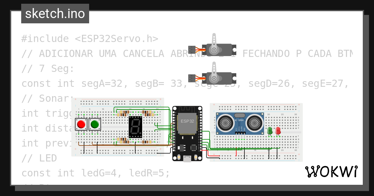Projeto 3 Wokwi Esp32 Stm32 Arduino Simulator 6247