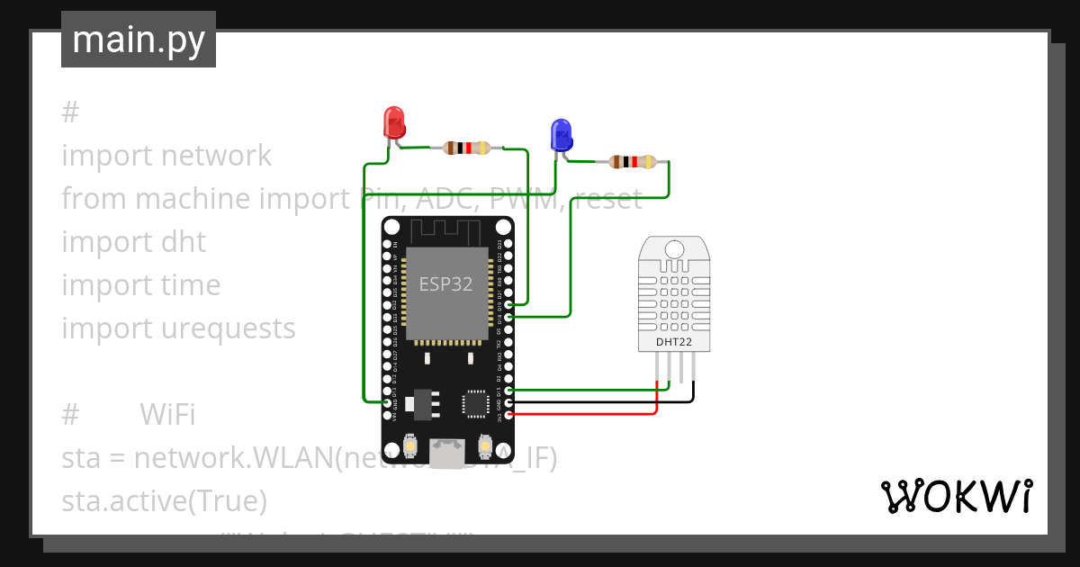 Lab3_作業 - Wokwi ESP32, STM32, Arduino Simulator