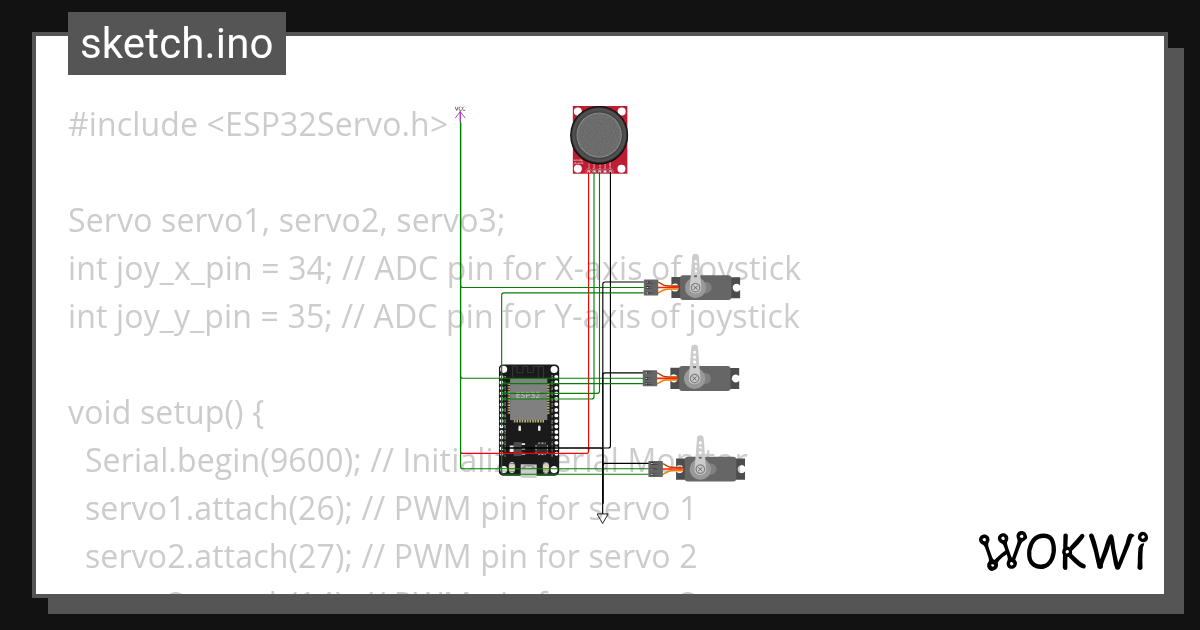 Servo - Wokwi ESP32, STM32, Arduino Simulator
