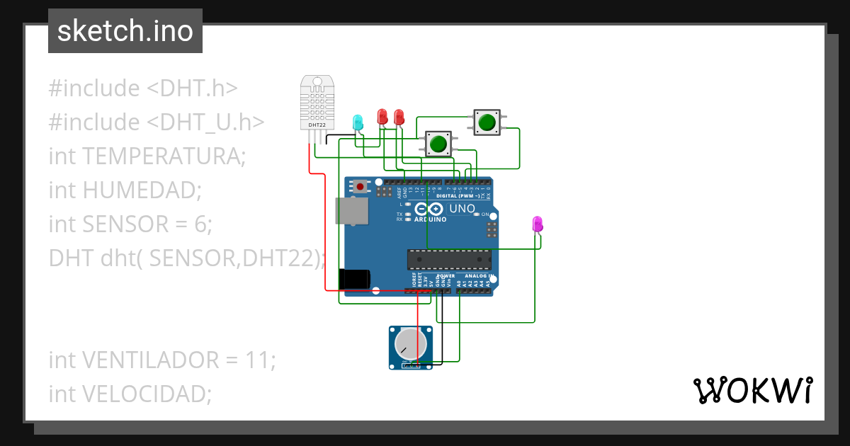 encender motores cada 5 segundos segundo arduino - Wokwi ESP32, STM32, Arduino Simulator