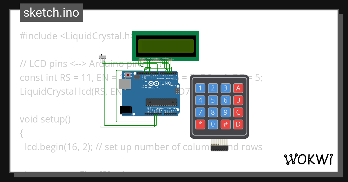 Lcd Wokwi Esp32 Stm32 Arduino Simulator 