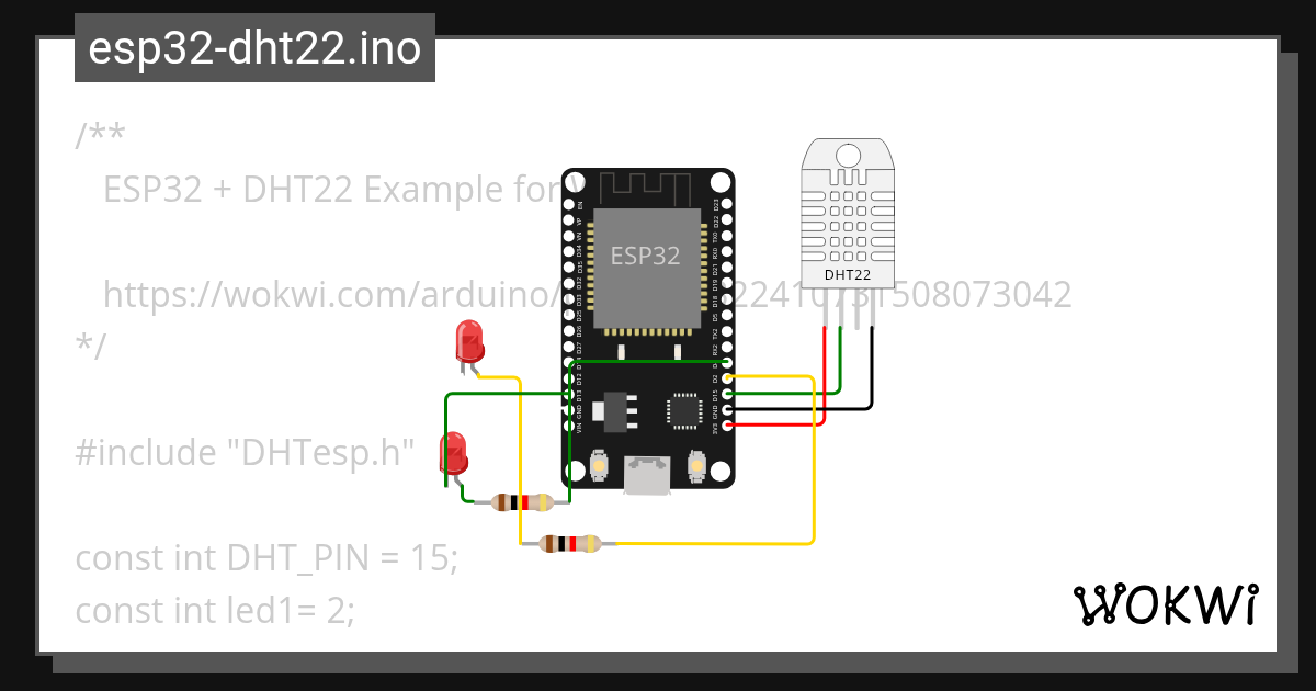 esp32-dht22.ino Copy - Wokwi ESP32, STM32, Arduino Simulator