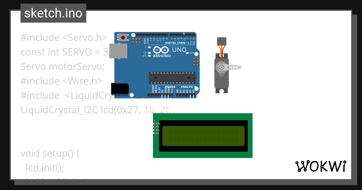 Servo - Wokwi ESP32, STM32, Arduino Simulator