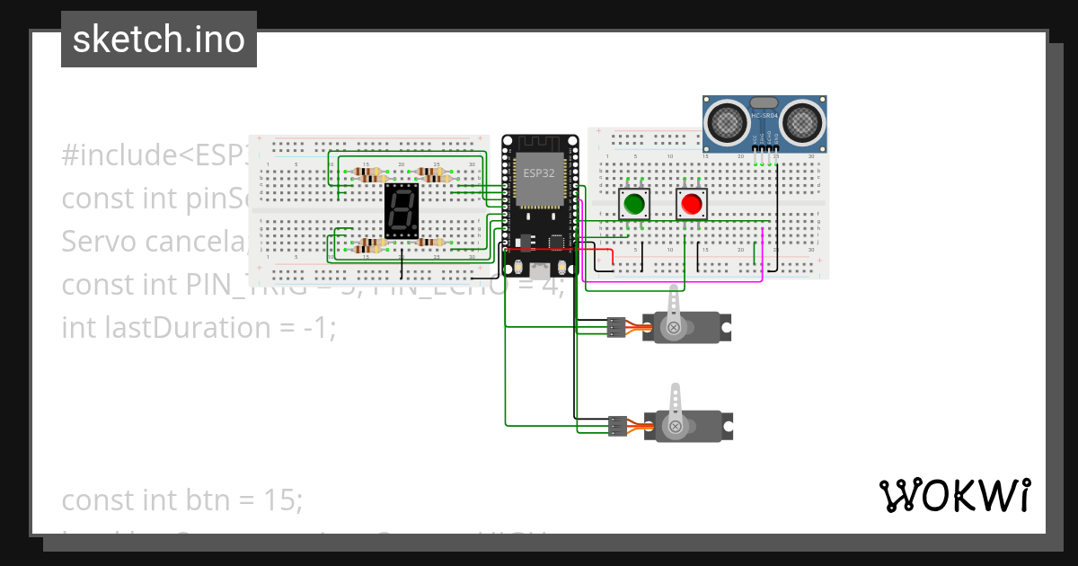 Contador de Cliques - Wokwi ESP32, STM32, Arduino Simulator