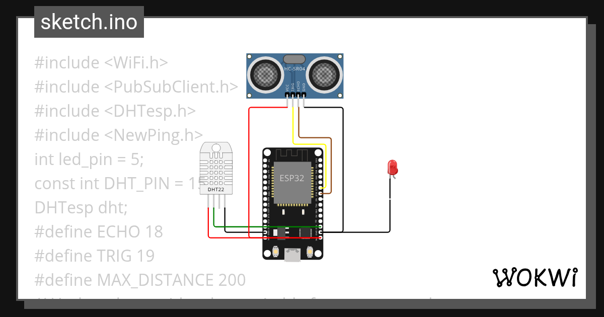 MQTT - Wokwi ESP32, STM32, Arduino Simulator