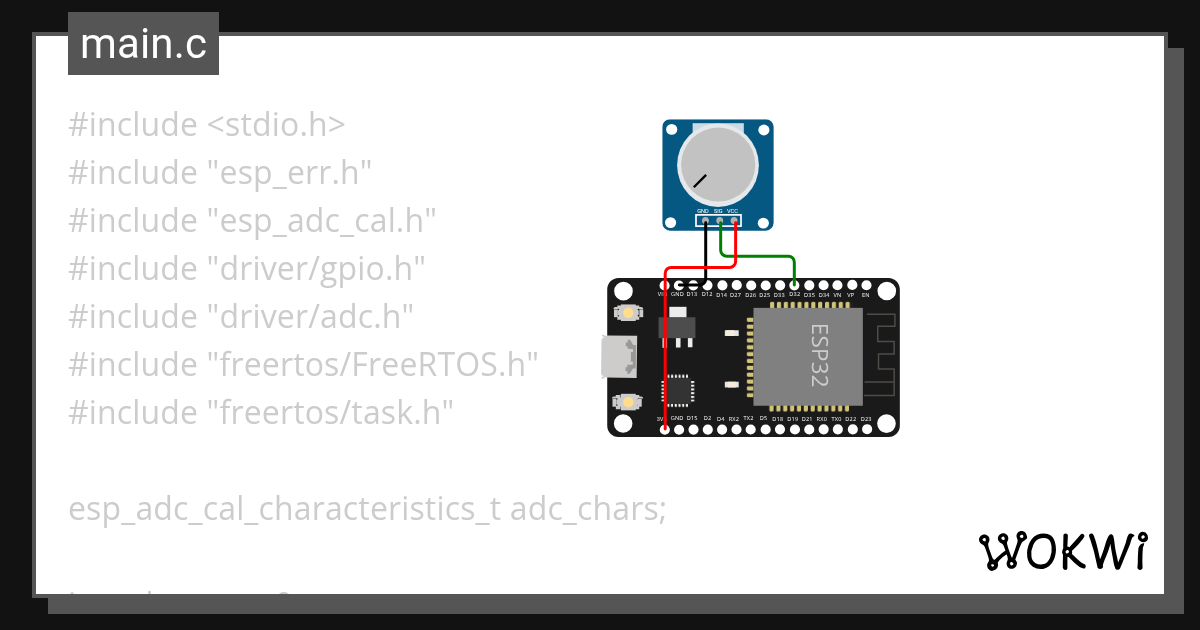 ESP32 ADC - Wokwi ESP32, STM32, Arduino Simulator ESP32 ADC - Wokwi ESP32, STM32, Arduino Simulator