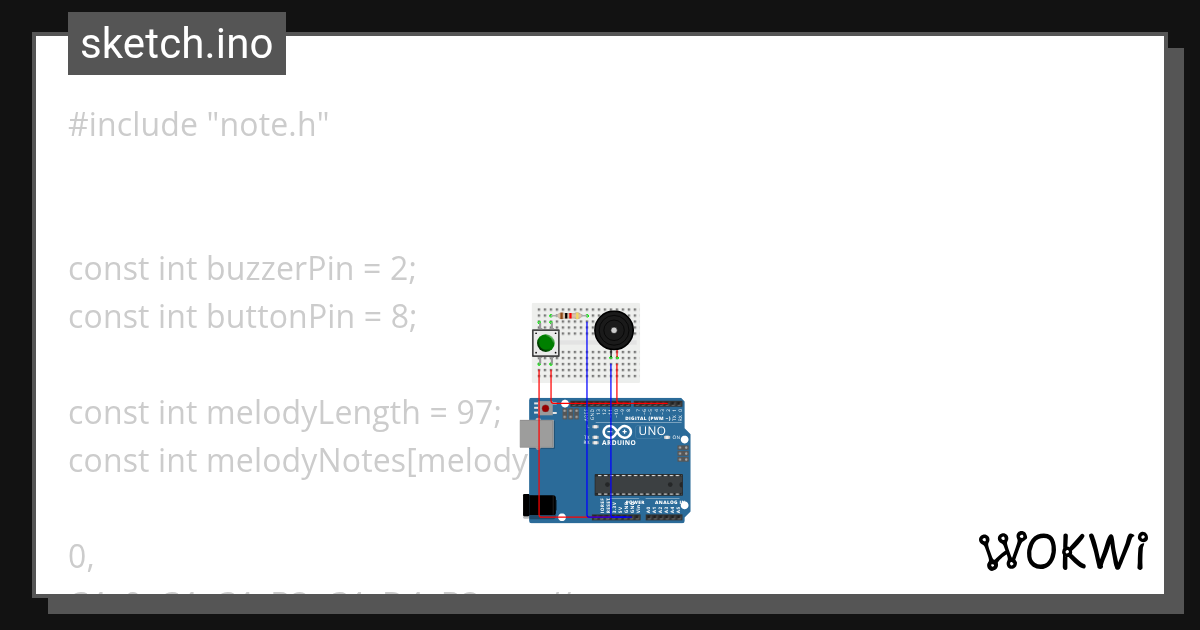 音樂盒 定版 換線路 換音樂 Mini麵包板 Wokwi Esp32 Stm32 Arduino Simulator 4551