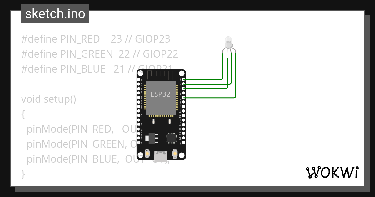Bài 5 - Wokwi ESP32, STM32, Arduino Simulator