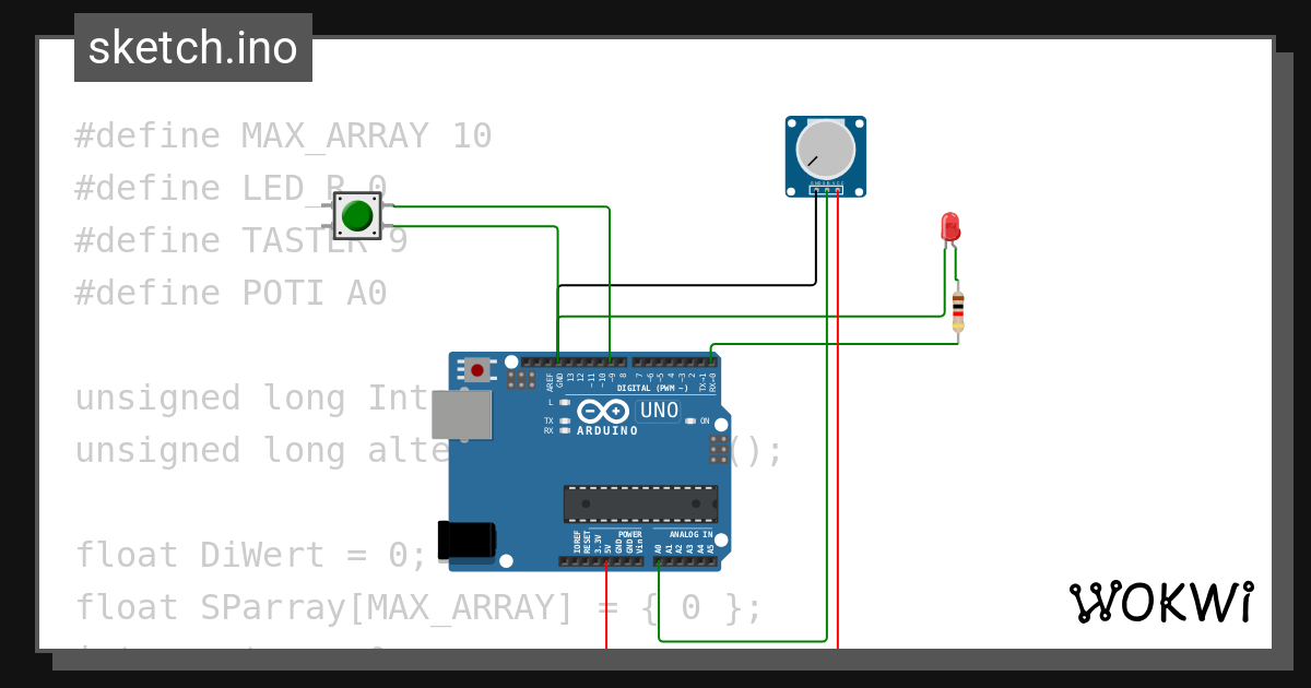 Übung 2 Wokwi Esp32 Stm32 Arduino Simulator