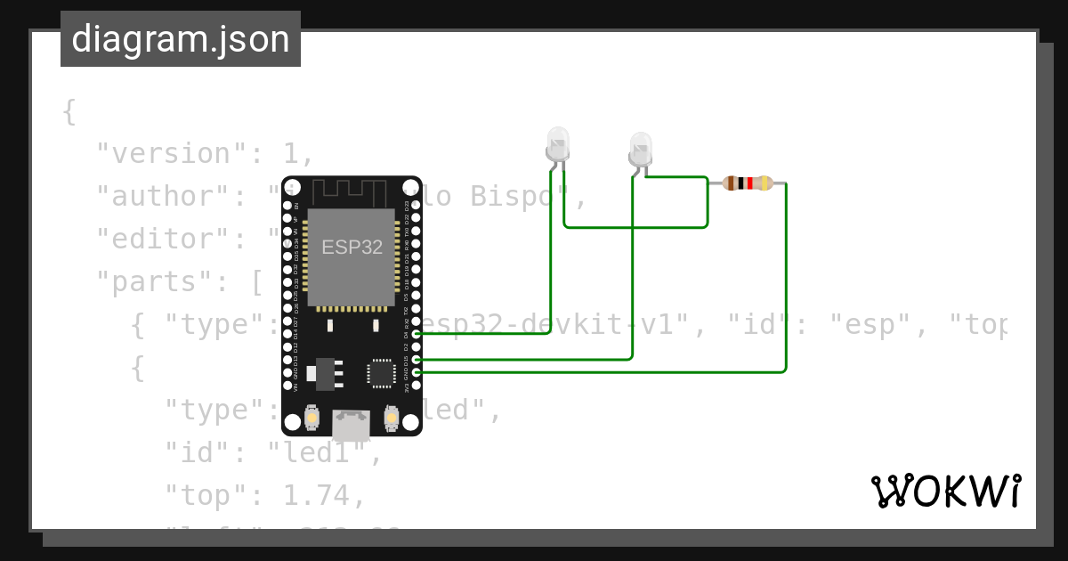Aula Prática 1 Wokwi Esp32 Stm32 Arduino Simulator 3630