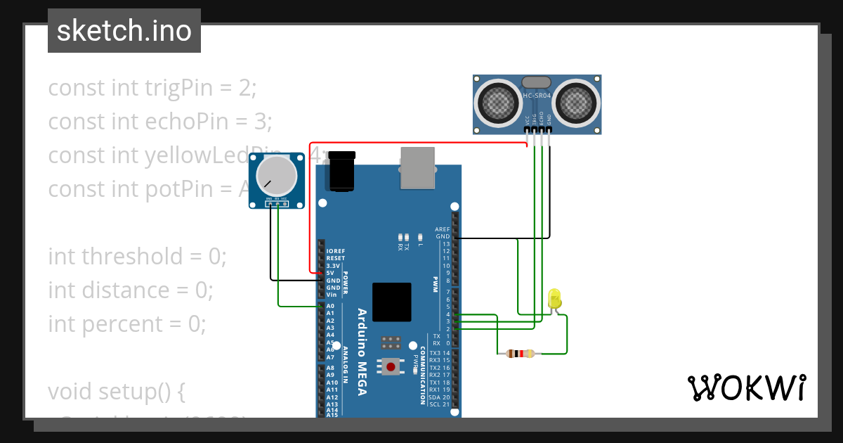 darbas 4-2 - Wokwi ESP32, STM32, Arduino Simulator