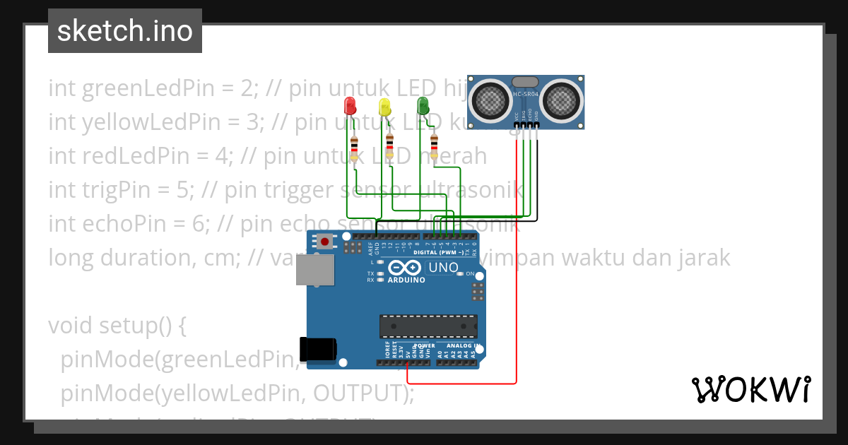 Nurul Azizah Fahry_42221015_Tugas 5 - Wokwi ESP32, STM32, Arduino Simulator