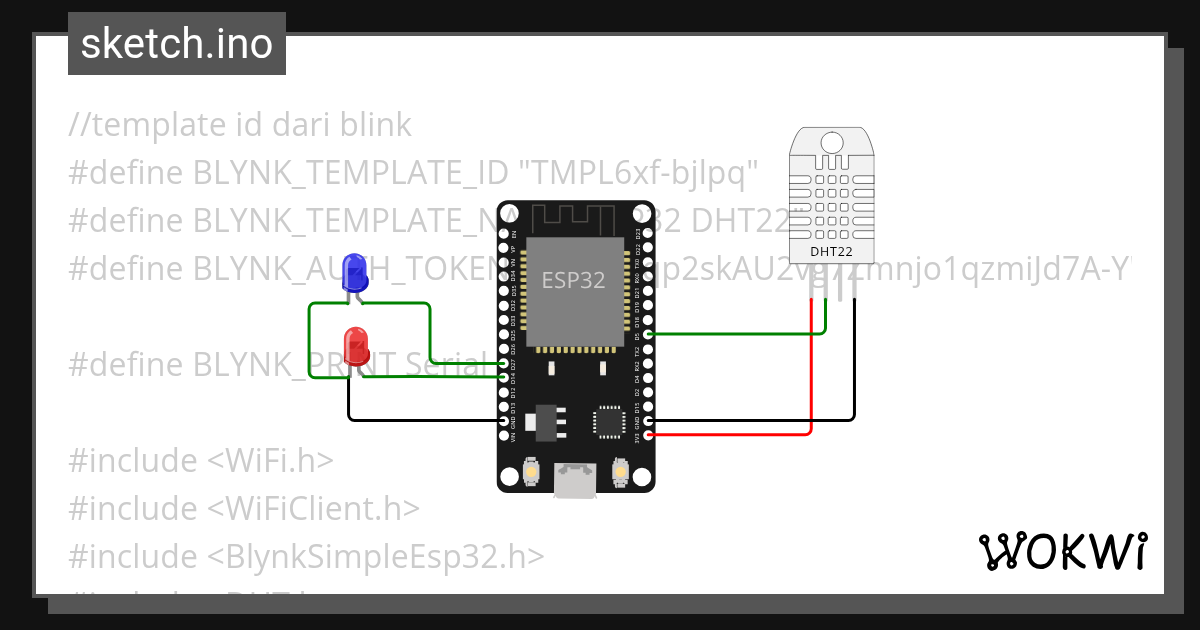 dht22 - Wokwi ESP32, STM32, Arduino Simulator