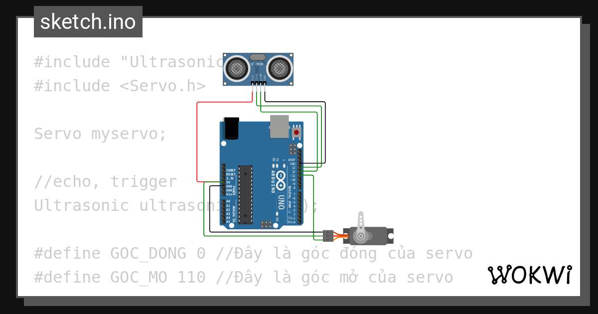 Dong Co Servo Wokwi Esp32 Stm32 Arduino Simulator 4229
