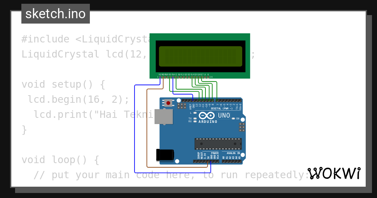 Latihanlcd Wokwi Esp32 Stm32 Arduino Simulator